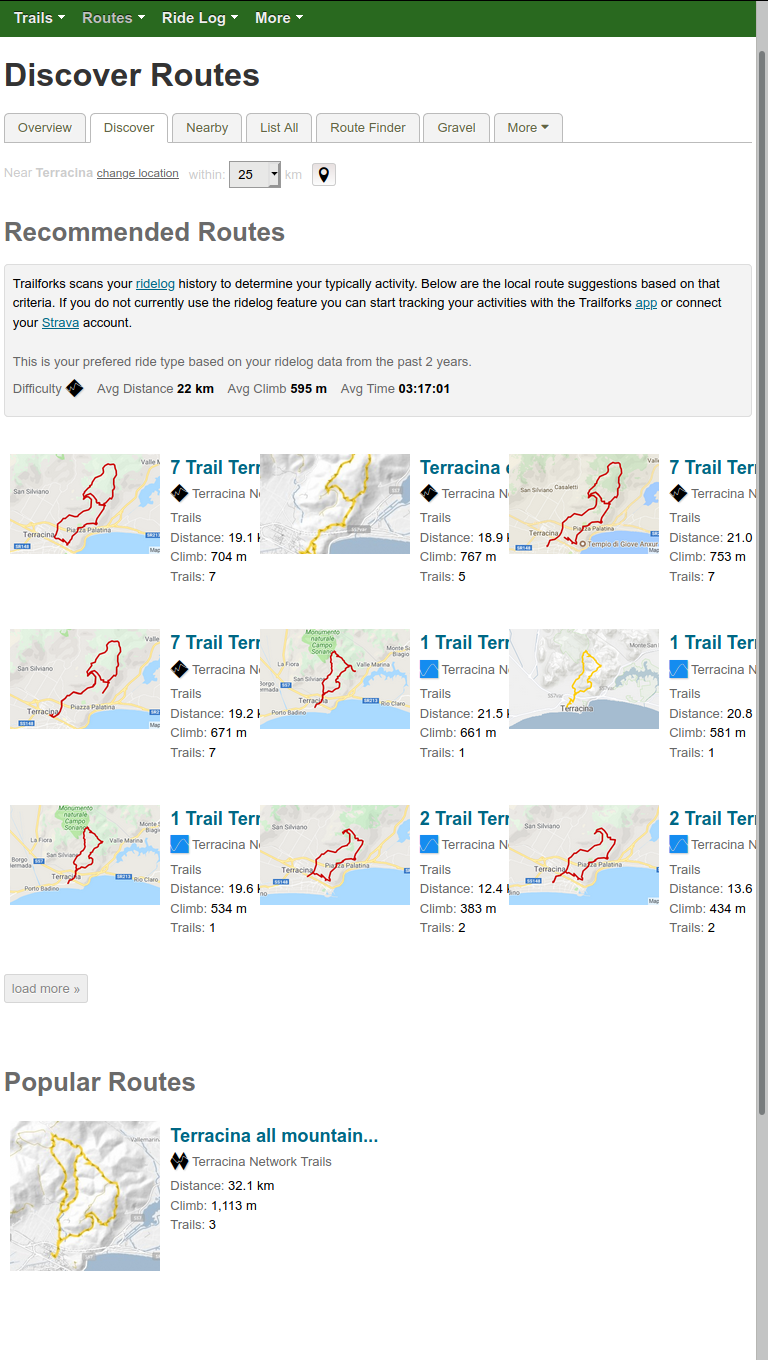 Perché Trailforks - Terracina Network Trails A.S.D.